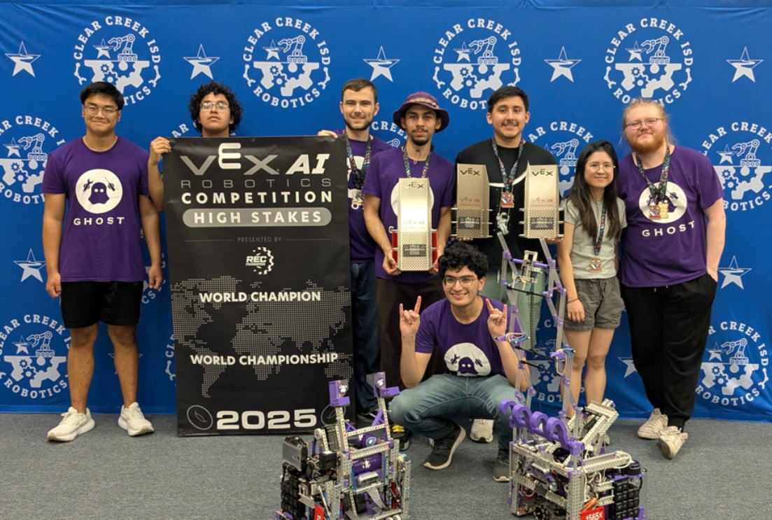 IEEE RAS Wins Vex AI World Championship | Texas ECE - Electrical & Computer Engineering at UT Austin