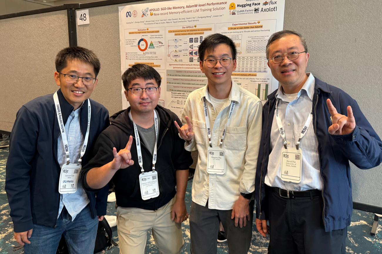 Researchers Receive Outstanding Paper Award at MLSys 2025 | Texas ECE - Electrical & Computer ...