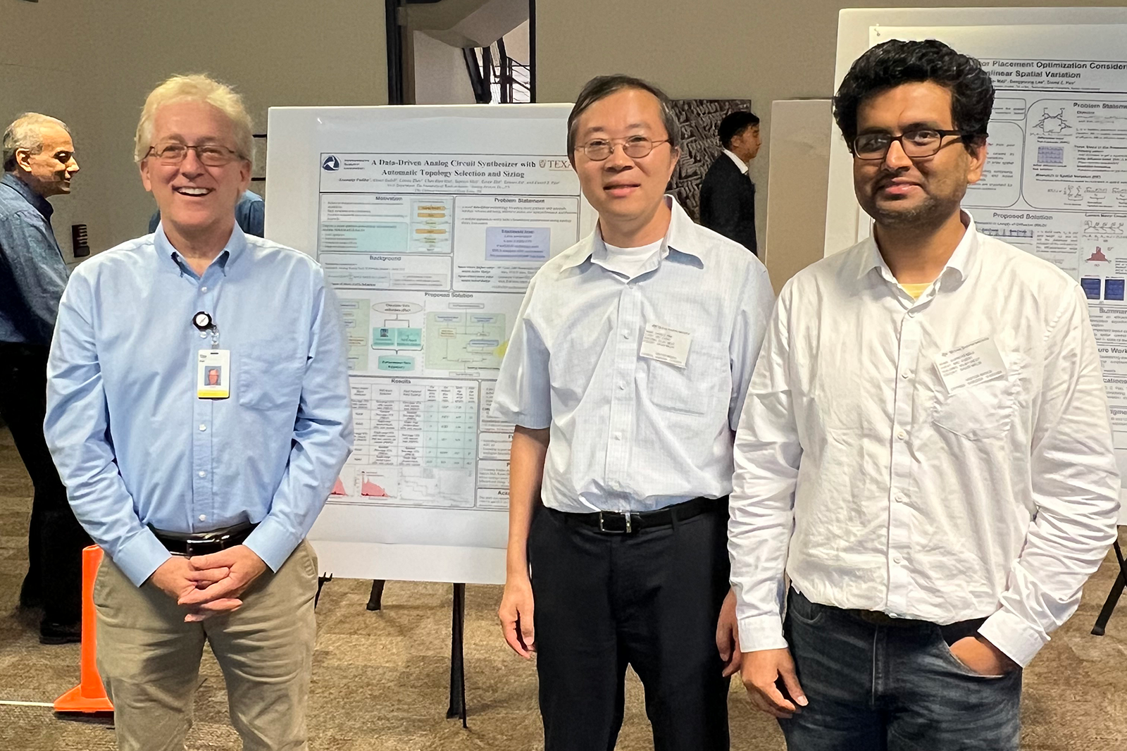 Souradip Poddar and Prof. David Pan Win CADT 2024 Poster Competition ...